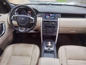 Grey Land Rover Discovery Sport 2015 in Kaunas, with an engine capacity of 2.18 L and mileage of 264 thousand km for 5200 €, photo 20 on AUTOMOTO.COM.LV