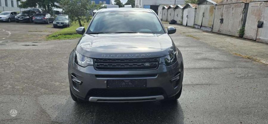 Серый Ленд Ровер Discovery Sport 2015 в Шяуляй, объемом двигателя 2.18 л и пробегом 214 тыс. км за 9950 €, фото 1 на AUTOMOTO.COM.LV