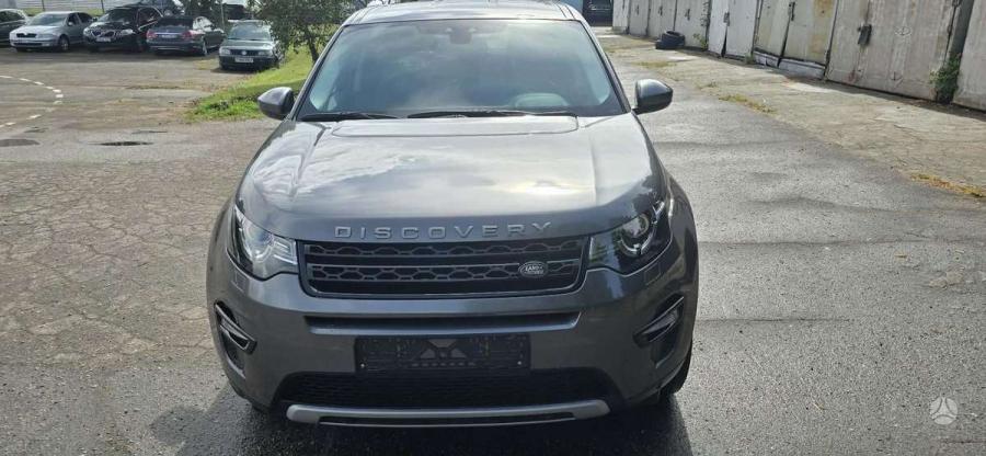 Серый Ленд Ровер Discovery Sport 2015 в Шяуляй, объемом двигателя 2.18 л и пробегом 214 тыс. км за 9950 €, фото 3 на AUTOMOTO.COM.LV