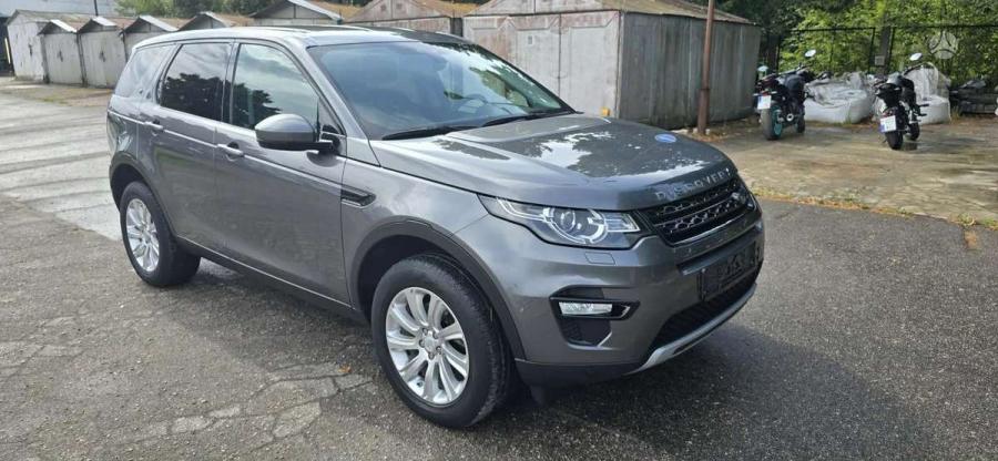 Серый Ленд Ровер Discovery Sport 2015 в Шяуляй, объемом двигателя 2.18 л и пробегом 214 тыс. км за 9950 €, фото 4 на AUTOMOTO.COM.LV