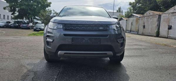 Pelēks Land Rover Discovery Sport 2015 Šauļi, ar dzinēja tilpumu 2.18 L un nobraukumu 214 tūkst. km par 9950 €, foto 5 vietnē AUTOMOTO.COM.LV