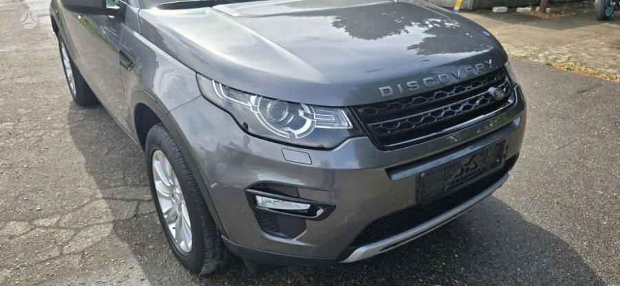 Серый Ленд Ровер Discovery Sport 2015 в Шяуляй, объемом двигателя 2.18 л и пробегом 214 тыс. км за 9950 €, фото 8 на AUTOMOTO.COM.LV
