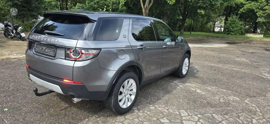 Серый Ленд Ровер Discovery Sport 2015 в Шяуляй, объемом двигателя 2.18 л и пробегом 214 тыс. км за 9950 €, фото 10 на AUTOMOTO.COM.LV