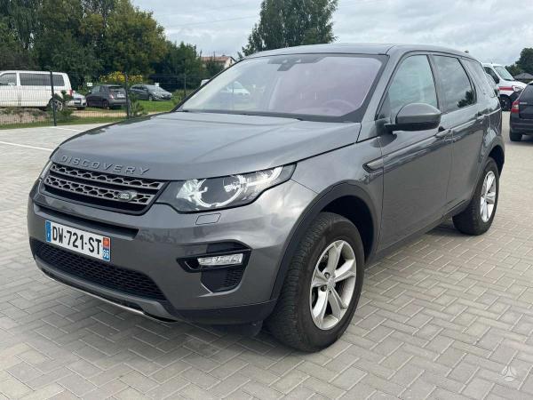 Серый Ленд Ровер Discovery Sport 2015 в Таураге, объемом двигателя 2.00 л и пробегом 212 тыс. км за 7200 €, фото 1 на AUTOMOTO.COM.LV