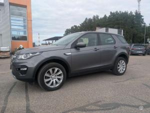 Pelēks Land Rover Discovery Sport 2015 Viļņa, ar dzinēja tilpumu 2.18 L un nobraukumu 196 tūkst. km par 11999 €, foto 3 vietnē AUTOMOTO.COM.LV