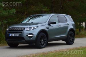 Серый Ленд Ровер Discovery Sport 2015 в Рига, объемом двигателя 2.20 л и пробегом 190 тыс. км за 11590 €, фото  на AUTOMOTO.COM.LV