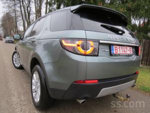 Pelēks Land Rover Discovery Sport 2016 Rīga, ar dzinēja tilpumu 2.00 L un nobraukumu 162 tūkst. km par 11795 €, foto 7 vietnē AUTOMOTO.COM.LV