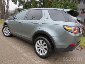 Pelēks Land Rover Discovery Sport 2016 Rīga, ar dzinēja tilpumu 2.00 L un nobraukumu 162 tūkst. km par 11795 €, foto 8 vietnē AUTOMOTO.COM.LV