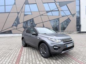 Pelēks Land Rover Discovery Sport 2016 Šauļi, ar dzinēja tilpumu 2.00 L un nobraukumu 155 tūkst. km par 11200 €, foto 2 vietnē AUTOMOTO.COM.LV