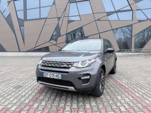 Pelēks Land Rover Discovery Sport 2016 Šauļi, ar dzinēja tilpumu 2.00 L un nobraukumu 155 tūkst. km par 11200 €, foto 5 vietnē AUTOMOTO.COM.LV