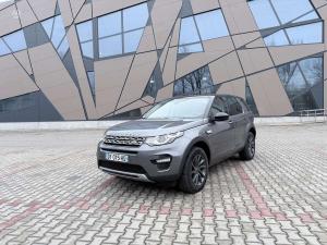 Pelēks Land Rover Discovery Sport 2016 Šauļi, ar dzinēja tilpumu 2.00 L un nobraukumu 155 tūkst. km par 11200 €, foto 6 vietnē AUTOMOTO.COM.LV