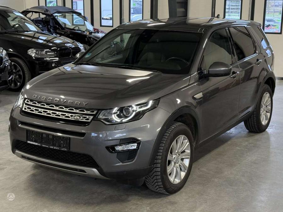 Grey Land Rover Discovery Sport 2016 in Marijampole, with an engine capacity of 2.00 L and mileage of 213 thousand km for 10500 €, photo 10 on AUTOMOTO.COM.LV