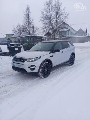Pelēks Land Rover Discovery Sport 2016 Tauragė, ar dzinēja tilpumu 2.00 L un nobraukumu 165 tūkst. km par 10450 €, foto 5 vietnē AUTOMOTO.COM.LV