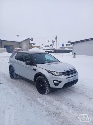 Pelēks Land Rover Discovery Sport 2016 Tauragė, ar dzinēja tilpumu 2.00 L un nobraukumu 165 tūkst. km par 10450 €, foto 7 vietnē AUTOMOTO.COM.LV
