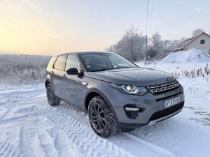 Pelēks Land Rover Discovery Sport 2016 Šauļi, ar dzinēja tilpumu 2.00 L un nobraukumu 155 tūkst. km par 10900 €, foto 7 vietnē AUTOMOTO.COM.LV