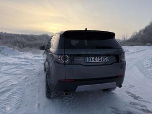 Pelēks Land Rover Discovery Sport 2016 Šauļi, ar dzinēja tilpumu 2.00 L un nobraukumu 155 tūkst. km par 10900 €, foto 17 vietnē AUTOMOTO.COM.LV