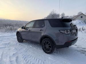 Pelēks Land Rover Discovery Sport 2016 Šauļi, ar dzinēja tilpumu 2.00 L un nobraukumu 155 tūkst. km par 10900 €, foto 19 vietnē AUTOMOTO.COM.LV