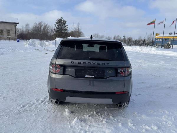 Grey Land Rover Discovery Sport 2016 in Telschi, with an engine capacity of 2.18 L and mileage of 207 thousand km for 9700 €, photo 6 on AUTOMOTO.COM.LV