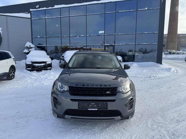 Pelēks Land Rover Discovery Sport 2016 Telšiai, ar dzinēja tilpumu 2.00 L un nobraukumu 207 tūkst. km par 9700 €, foto 1 vietnē AUTOMOTO.COM.LV