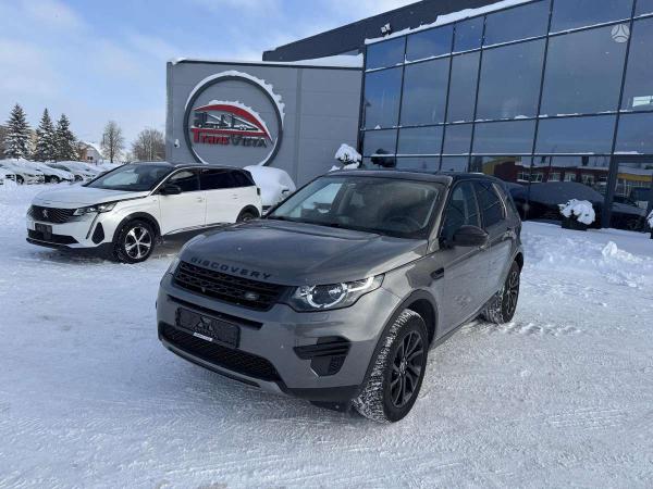 Pelēks Land Rover Discovery Sport 2016 Telšiai, ar dzinēja tilpumu 2.00 L un nobraukumu 207 tūkst. km par 9700 €, foto 2 vietnē AUTOMOTO.COM.LV