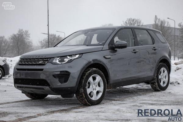 Pelēks Land Rover Discovery Sport 2016 Kauņa, ar dzinēja tilpumu 2.00 L un nobraukumu 140 tūkst. km par 8300 €, foto 1 vietnē AUTOMOTO.COM.LV