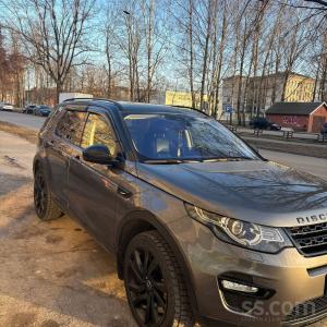Grey Land Rover Discovery Sport 2016 in Rezekne, with an engine capacity of 2.00 L and mileage of 250 thousand km for 13500 €, photo 6 on AUTOMOTO.COM.LV