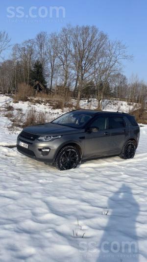 Grey Land Rover Discovery Sport 2016 in Rezekne, with an engine capacity of 2.00 L and mileage of 250 thousand km for 13500 €, photo 12 on AUTOMOTO.COM.LV