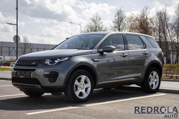 Pelēks Land Rover Discovery Sport 2016 Kauņa, ar dzinēja tilpumu 2.00 L un nobraukumu 140 tūkst. km par 8300 €, foto 1 vietnē AUTOMOTO.COM.LV