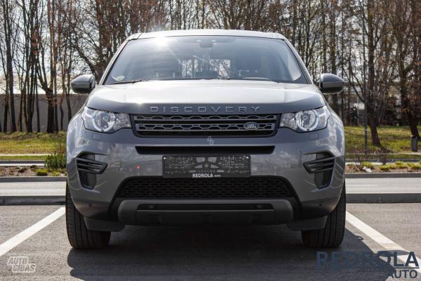 Pelēks Land Rover Discovery Sport 2016 Kauņa, ar dzinēja tilpumu 2.00 L un nobraukumu 140 tūkst. km par 8300 €, foto 2 vietnē AUTOMOTO.COM.LV
