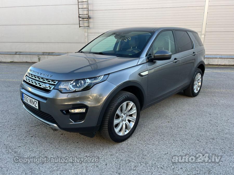 Grey Land Rover Discovery Sport 2016 in Tallinn, with an engine capacity of 2.00 L and mileage of 180 thousand km for 15800 €, photo 1 on AUTOMOTO.COM.LV