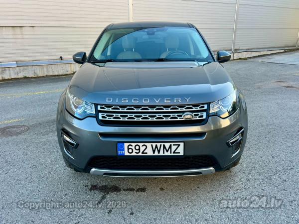 Grey Land Rover Discovery Sport 2016 in Tallinn, with an engine capacity of 2.00 L and mileage of 180 thousand km for 15800 €, photo 2 on AUTOMOTO.COM.LV
