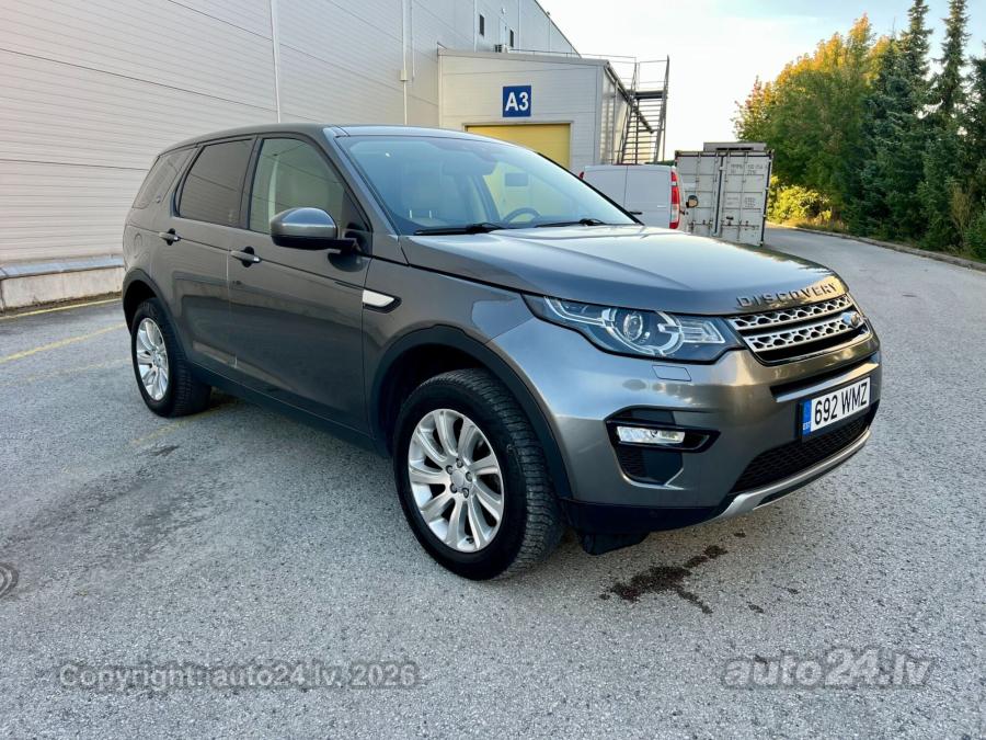 Grey Land Rover Discovery Sport 2016 in Tallinn, with an engine capacity of 2.00 L and mileage of 180 thousand km for 15800 €, photo 4 on AUTOMOTO.COM.LV