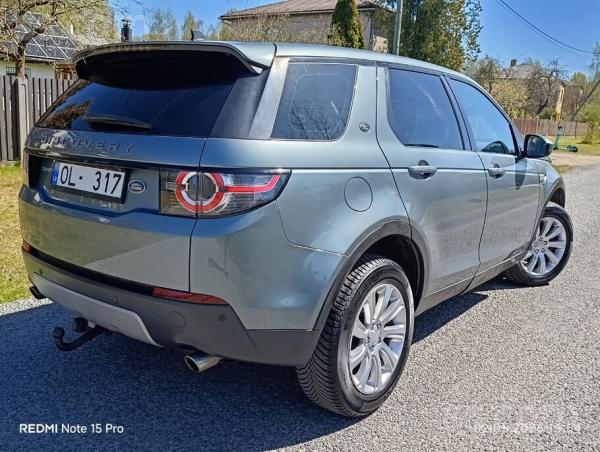 Серый Ленд Ровер Discovery Sport 2016 в Рига, объемом двигателя 2.00 л и пробегом 134 тыс. км за 10950 €, фото 2 на AUTOMOTO.COM.LV