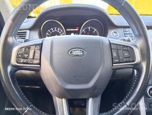 Pelēks Land Rover Discovery Sport 2016 Rīga, ar dzinēja tilpumu 2.00 L un nobraukumu 134 tūkst. km par 10950 €, foto 25 vietnē AUTOMOTO.COM.LV