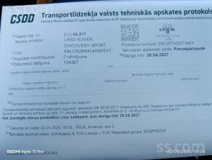 Pelēks Land Rover Discovery Sport 2016 Rīga, ar dzinēja tilpumu 2.00 L un nobraukumu 134 tūkst. km par 10950 €, foto 27 vietnē AUTOMOTO.COM.LV