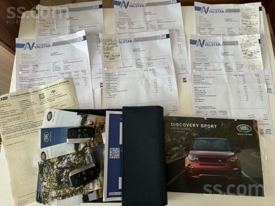 Серый Ленд Ровер Discovery Sport 2016 в Елгава, объемом двигателя 2.00 л и пробегом 260 тыс. км за 12800 €, фото 22 на AUTOMOTO.COM.LV