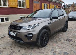 Pelēks Land Rover Discovery Sport 2016 Jelgava, ar dzinēja tilpumu 2.00 L un nobraukumu 0 tūkst. km par 7990 €, foto  vietnē AUTOMOTO.COM.LV