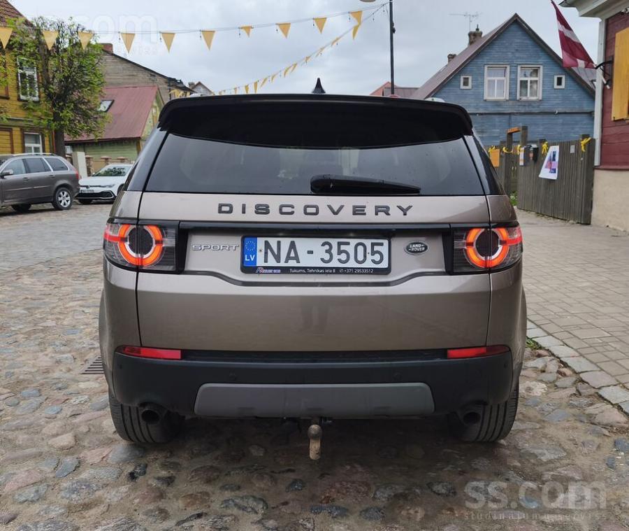 Серый Ленд Ровер Discovery Sport 2016 в Елгава, объемом двигателя 2.00 л и пробегом 0 тыс. км за 7990 €, фото 7 на AUTOMOTO.COM.LV