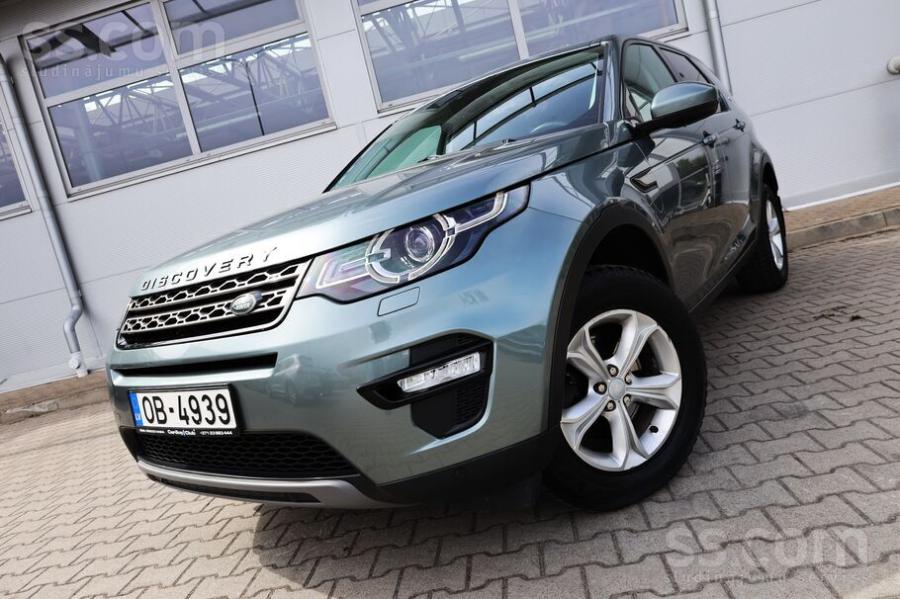 Серый Ленд Ровер Discovery Sport 2016 в Рига, объемом двигателя 2.00 л и пробегом 0 тыс. км за 12995 €, фото 3 на AUTOMOTO.COM.LV
