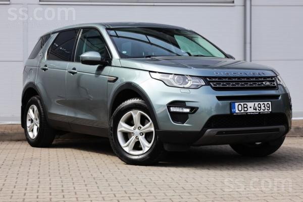 Pelēks Land Rover Discovery Sport 2016 Rīga, ar dzinēja tilpumu 2.00 L un nobraukumu 0 tūkst. km par 12995 €, foto 4 vietnē AUTOMOTO.COM.LV