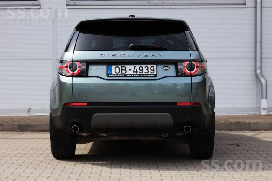 Серый Ленд Ровер Discovery Sport 2016 в Рига, объемом двигателя 2.00 л и пробегом 0 тыс. км за 12995 €, фото 8 на AUTOMOTO.COM.LV