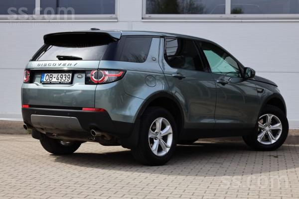 Pelēks Land Rover Discovery Sport 2016 Rīga, ar dzinēja tilpumu 2.00 L un nobraukumu 0 tūkst. km par 12995 €, foto 8 vietnē AUTOMOTO.COM.LV