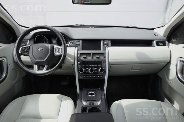 Pelēks Land Rover Discovery Sport 2016 Rīga, ar dzinēja tilpumu 2.00 L un nobraukumu 0 tūkst. km par 12995 €, foto 9 vietnē AUTOMOTO.COM.LV