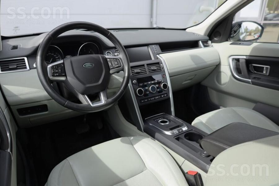 Серый Ленд Ровер Discovery Sport 2016 в Рига, объемом двигателя 2.00 л и пробегом 0 тыс. км за 12995 €, фото 13 на AUTOMOTO.COM.LV