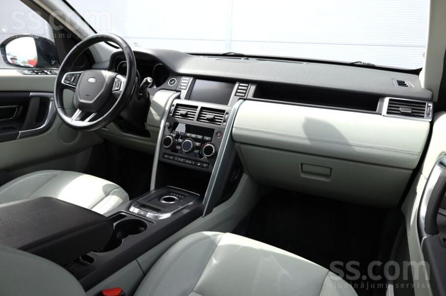 Серый Ленд Ровер Discovery Sport 2016 в Рига, объемом двигателя 2.00 л и пробегом 0 тыс. км за 12995 €, фото 19 на AUTOMOTO.COM.LV