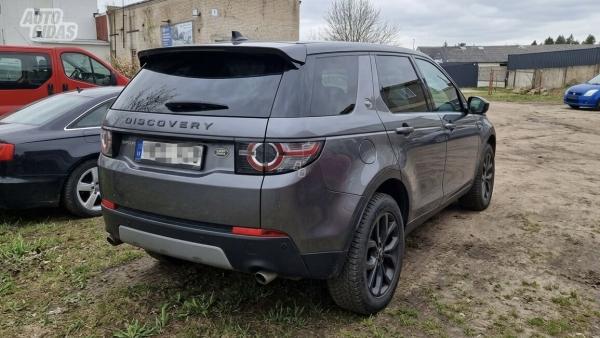 Pelēks Land Rover Discovery Sport 2016 Utena, ar dzinēja tilpumu 2.00 L un nobraukumu 181 tūkst. km par 6900 €, foto 2 vietnē AUTOMOTO.COM.LV