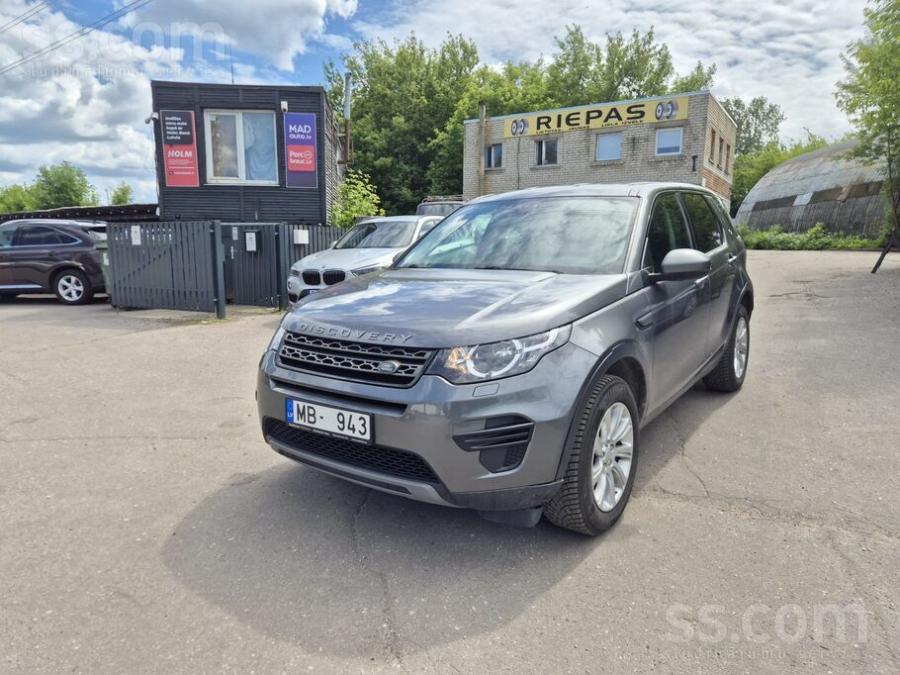 Серый Ленд Ровер Discovery Sport 2016 в Рига, объемом двигателя 2.00 л и пробегом 210 тыс. км за 8990 €, фото 5 на AUTOMOTO.COM.LV