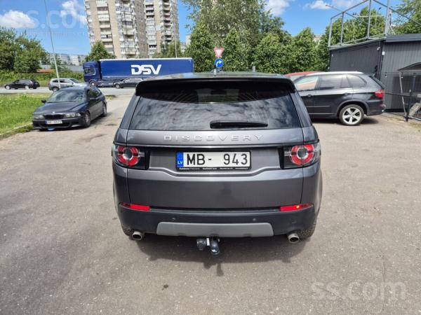 Серый Ленд Ровер Discovery Sport 2016 в Рига, объемом двигателя 2.00 л и пробегом 210 тыс. км за 8990 €, фото 7 на AUTOMOTO.COM.LV