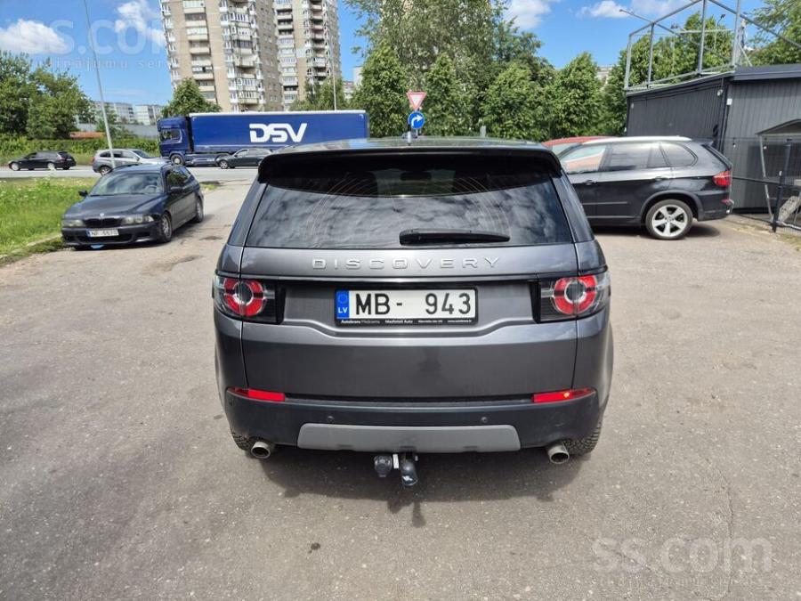 Серый Ленд Ровер Discovery Sport 2016 в Рига, объемом двигателя 2.00 л и пробегом 210 тыс. км за 8990 €, фото 8 на AUTOMOTO.COM.LV