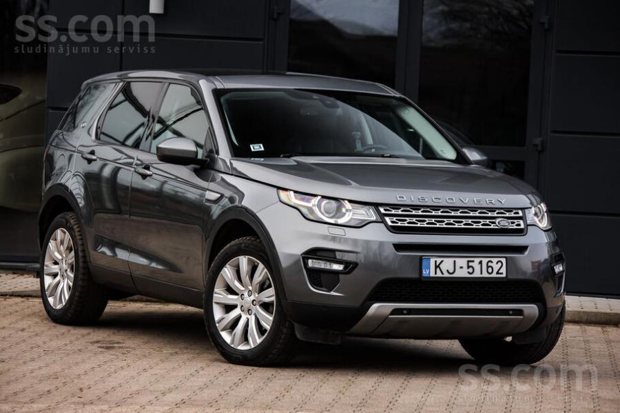 Серый Ленд Ровер Discovery Sport 2016 в Елгава, объемом двигателя 2.00 л и пробегом 261 тыс. км за 12600 €, фото 5 на AUTOMOTO.COM.LV
